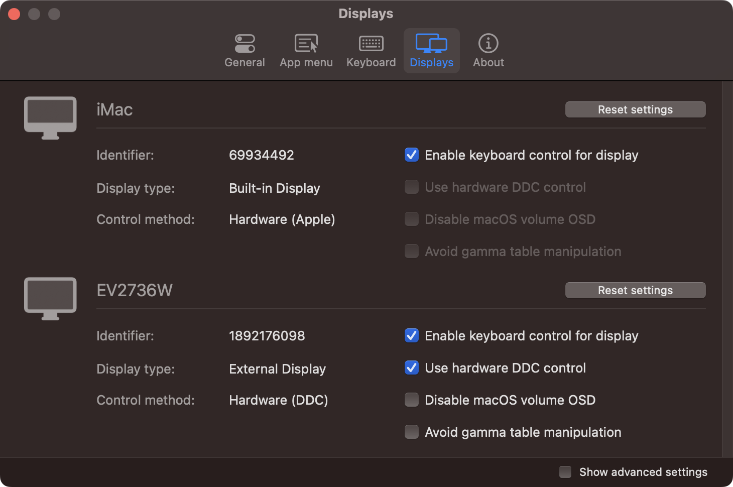 【Mac】外部ディスプレイの明るさとボリュームをMac本体で調整する方法（Monitor Control）